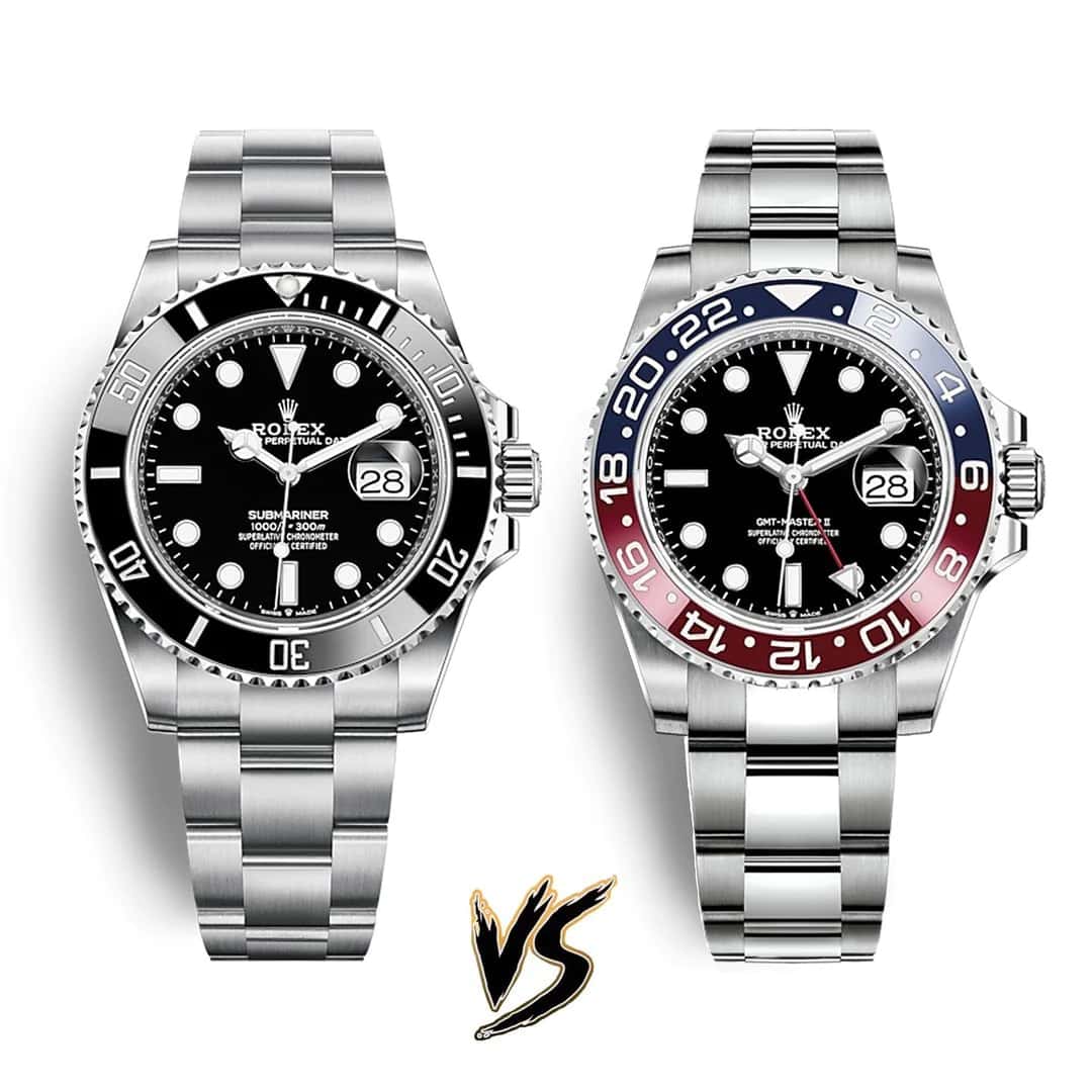 Rolex GMT Master II vs Rolex Submariner Watch - Watch The Watch